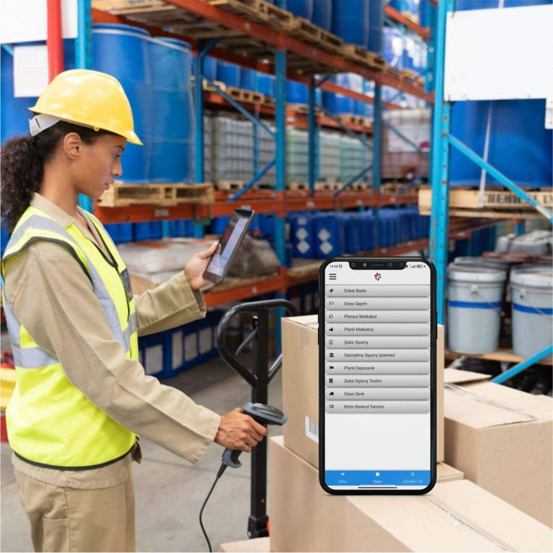 El Terminali İle Depo ve Stok Yönetimi - Tamsoft